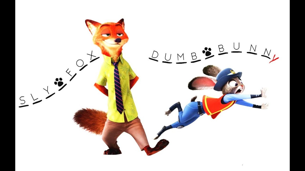 Sly Fox Dumb Bunny Zootopia Youtube