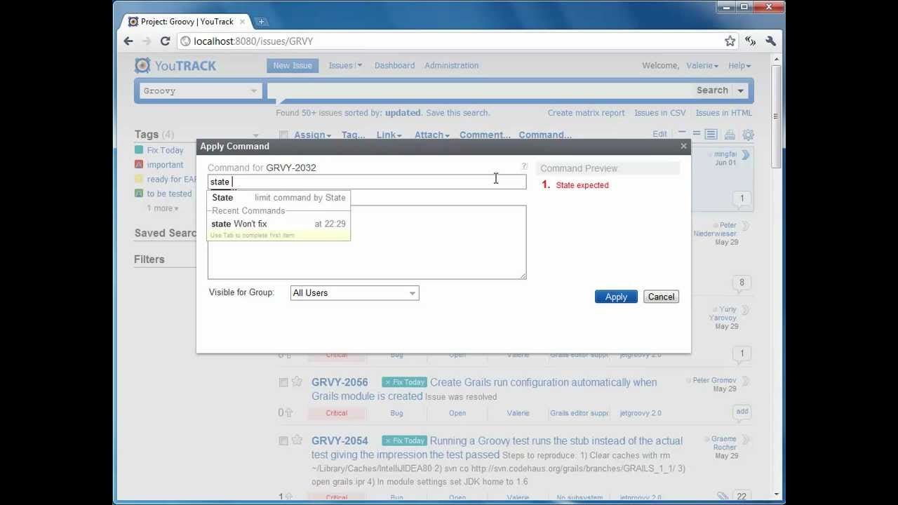 Youtrack Customizable Workflow Overview Youtube