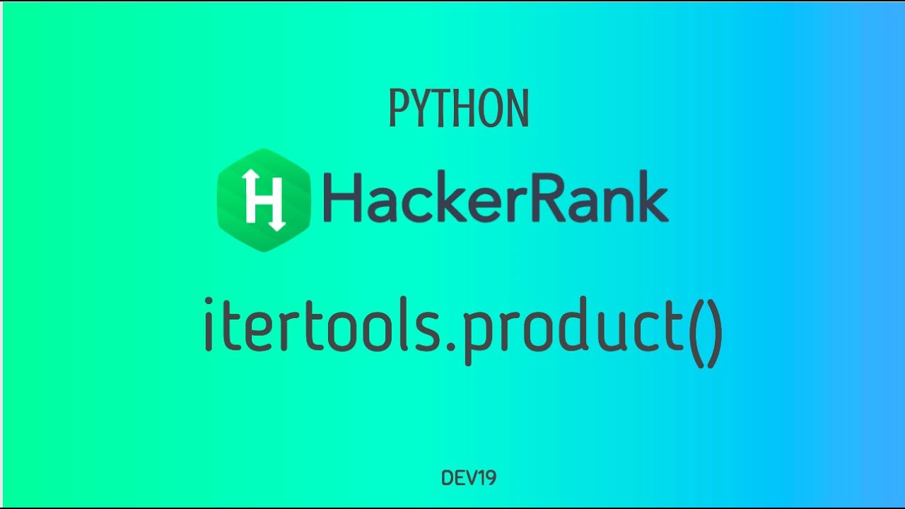 27 Itertools Product Hackerrank Python Solutions Youtube
