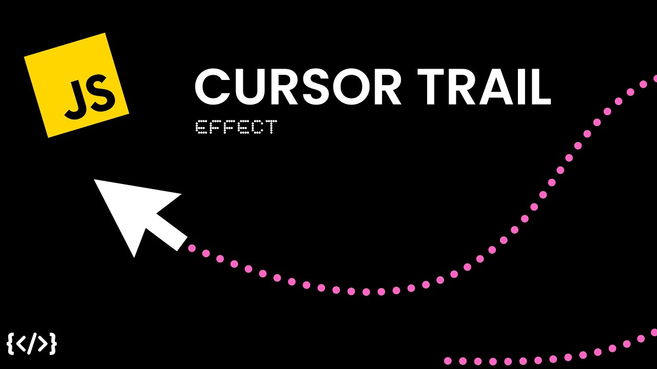 Cursor Trail Effect Using Javascript Mouse Events Youtube