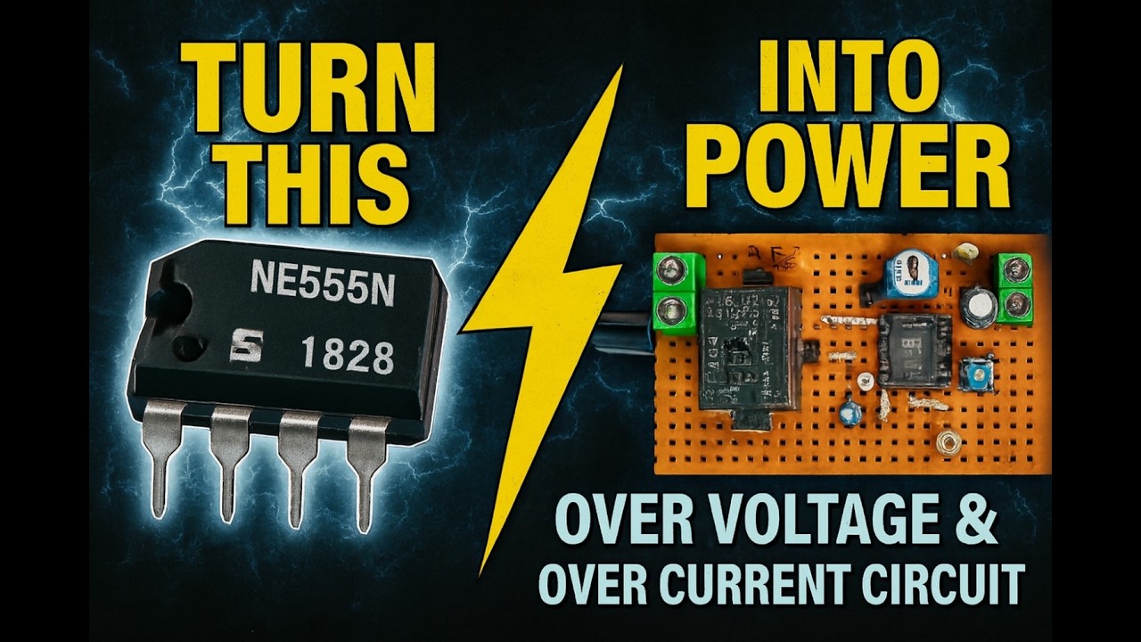 Diy Short Circuit Overload Overcurrent Protection Circuit Using