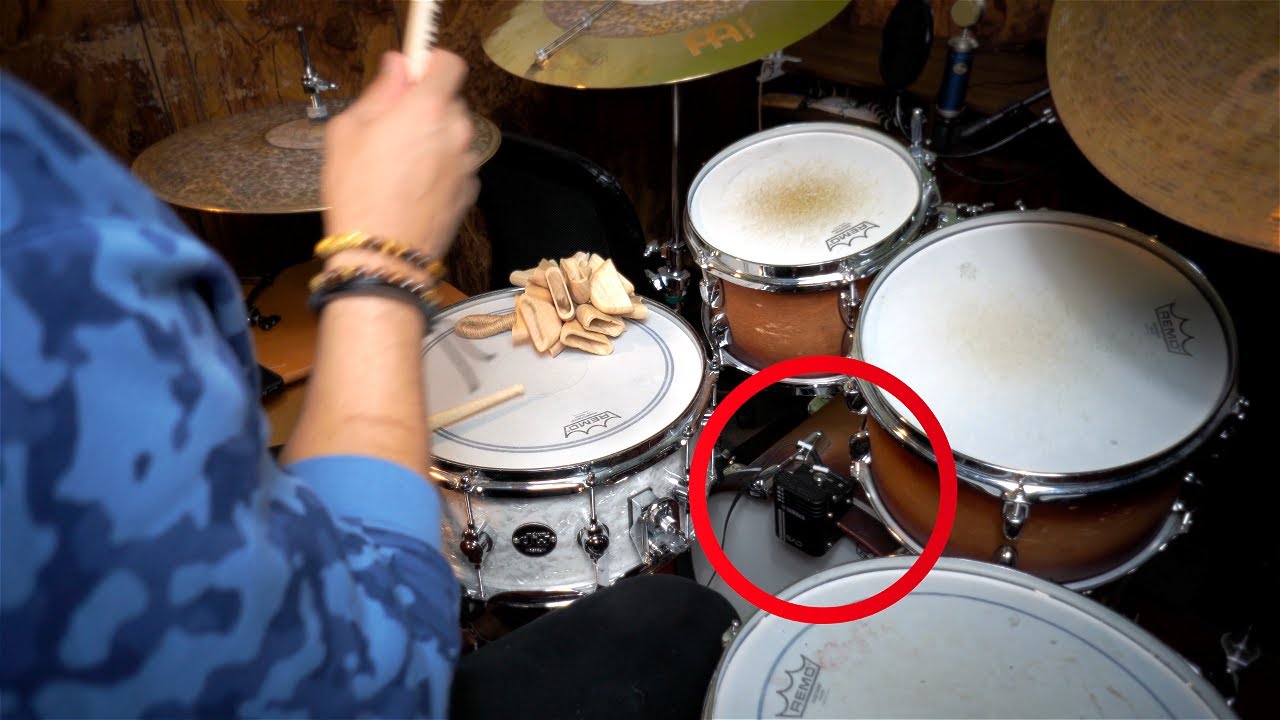 How I Record Drums Using One Microphone Youtube