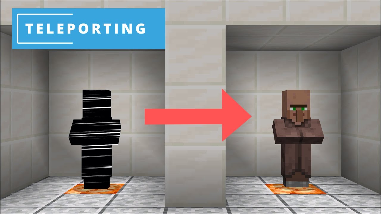 Minecraft Teleporting Tutorial Youtube