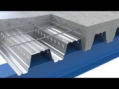 Composite Slabs Profile Metal Decking Youtube