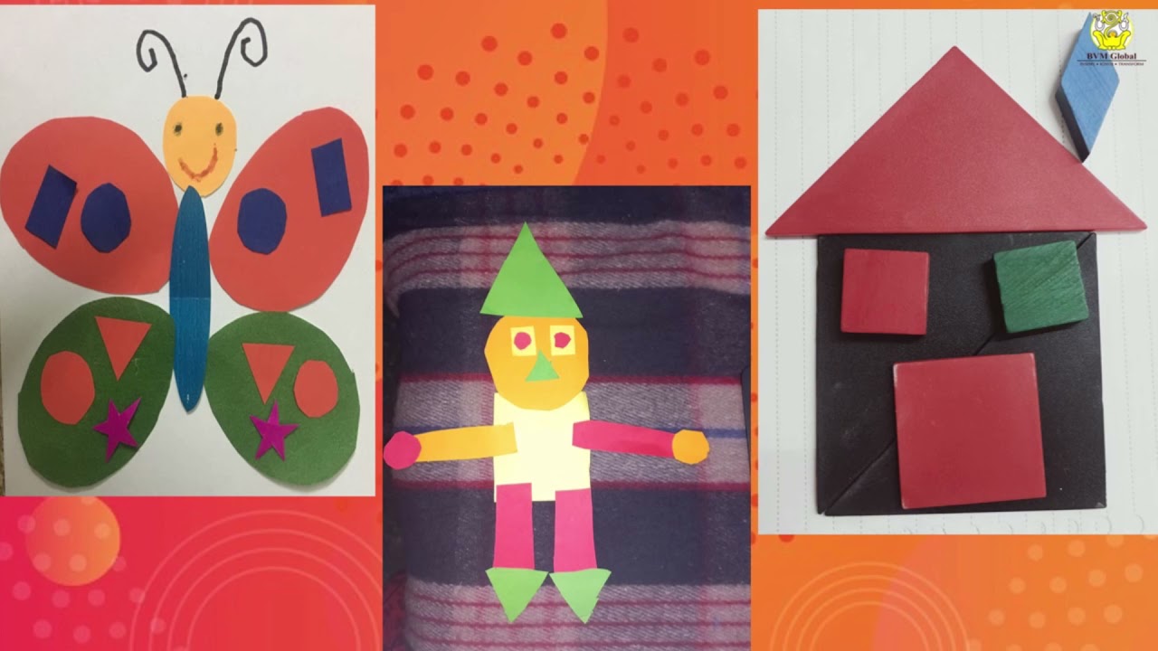 Class 2 Activity On Shapes And Patterns Youtube