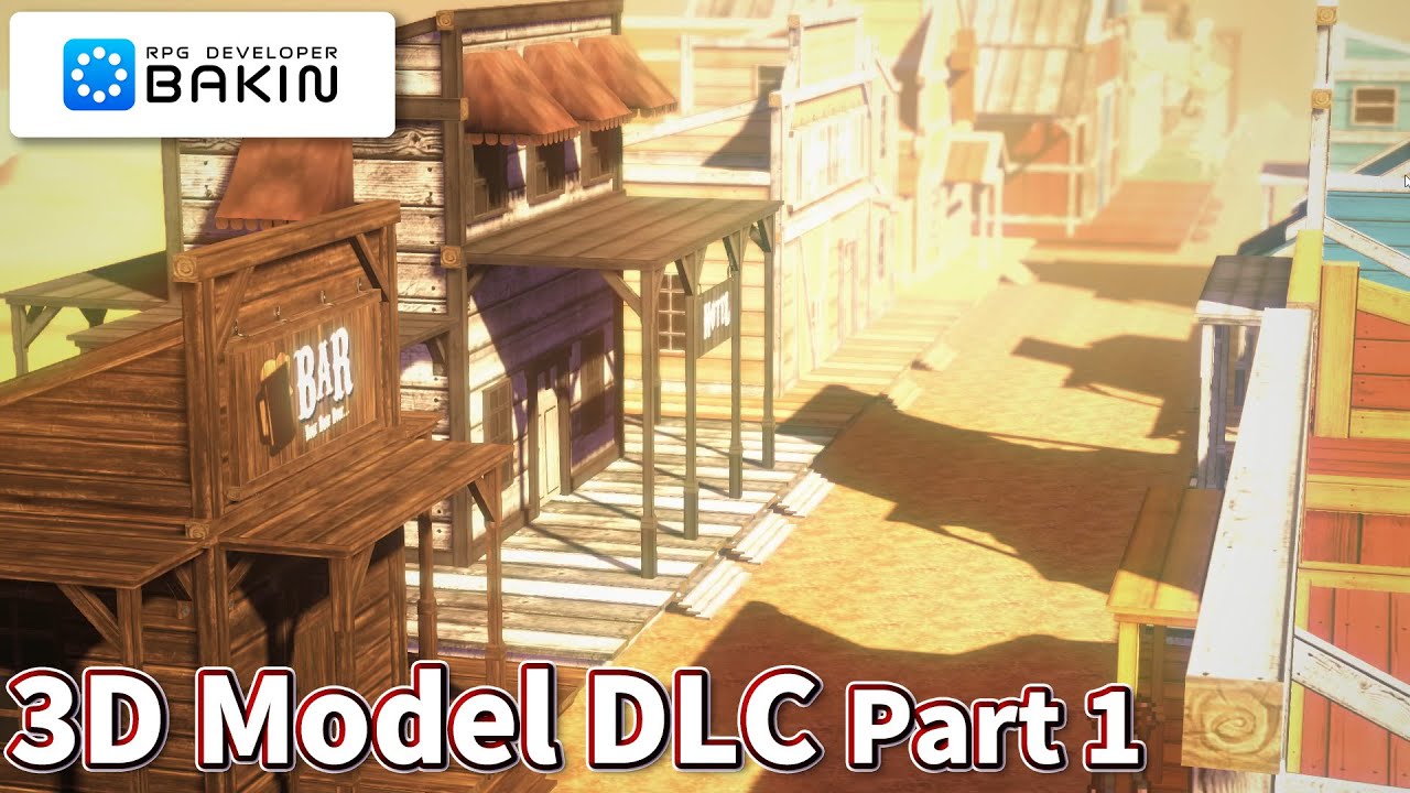 Rpg Developer Bakin 3d Model Dlc Part 1 Introduction Trailer Youtube