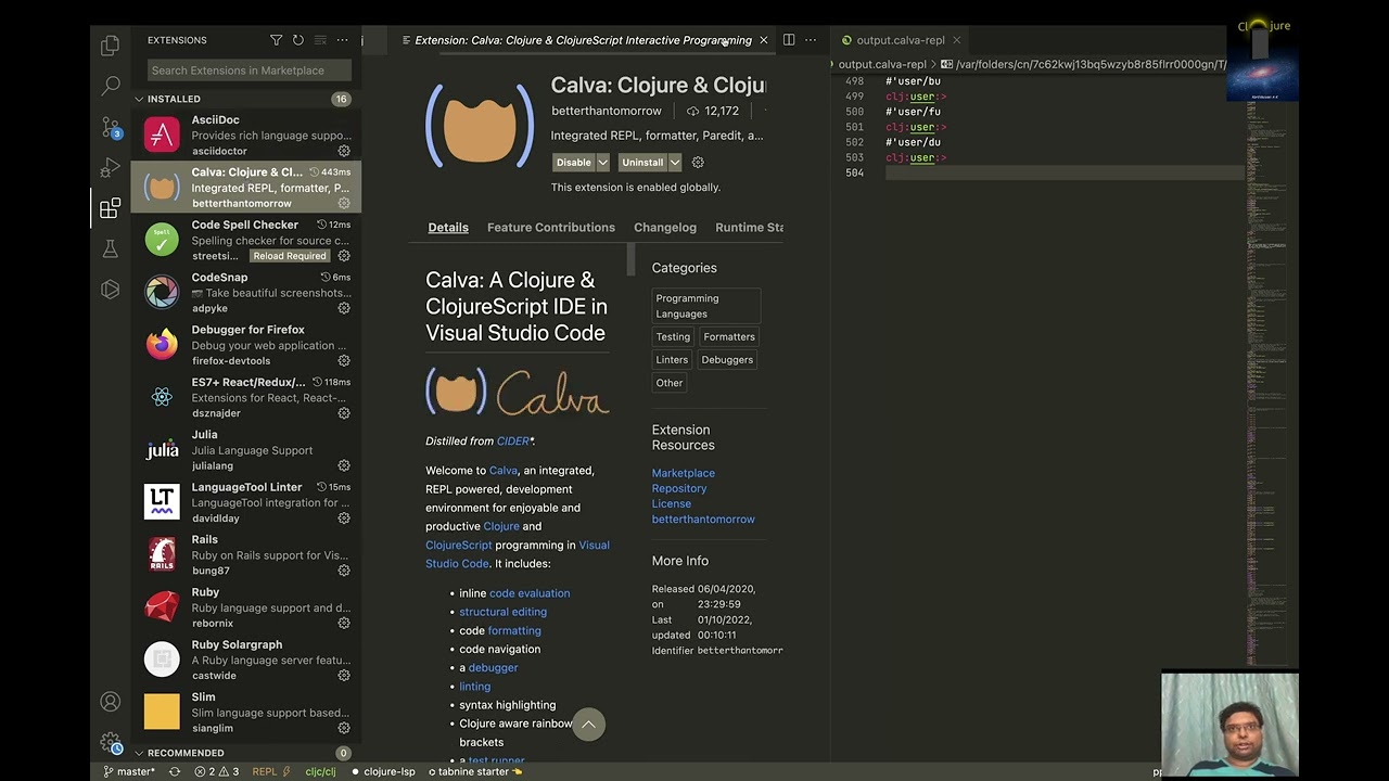 Debugging In Clojure Using Vscodium And Calva Youtube
