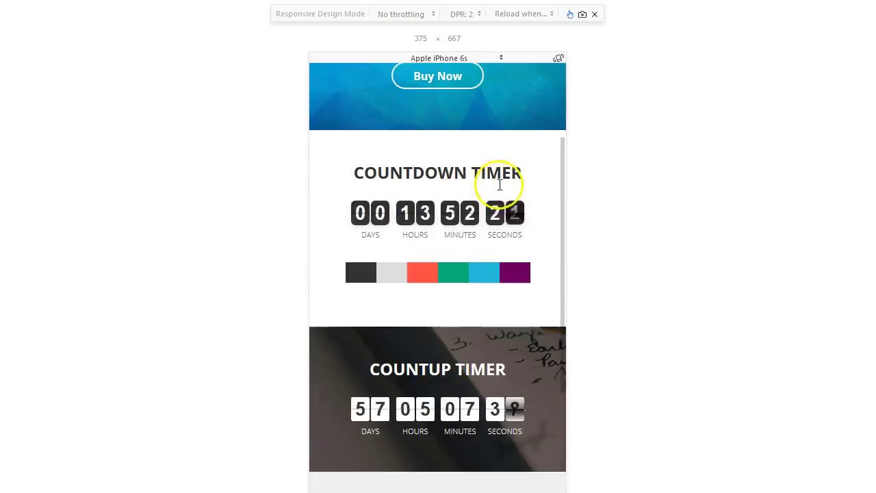 Fliptimer Jquery Countdown Timer Wordpress Plugin Youtube