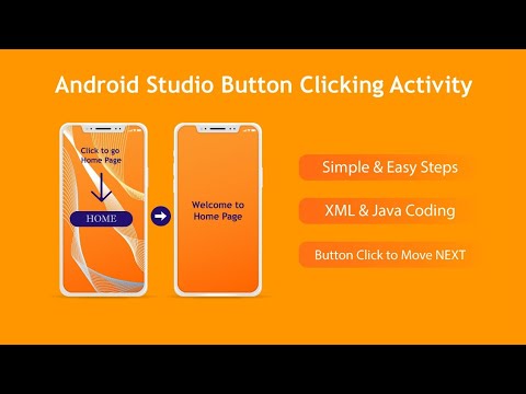 Button Click To Go Next Screen In Android Studio Xml Java Coding