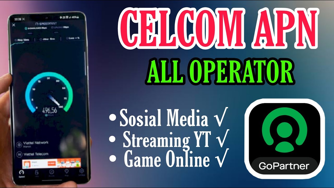 Apn Celcom Malaysia Tercepat All Operator Apn 5g Youtube