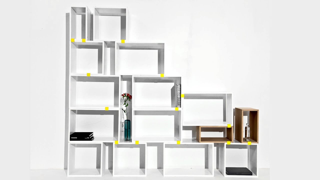 Explore The Infinite Possibilities Of The Stacked Shelving System
