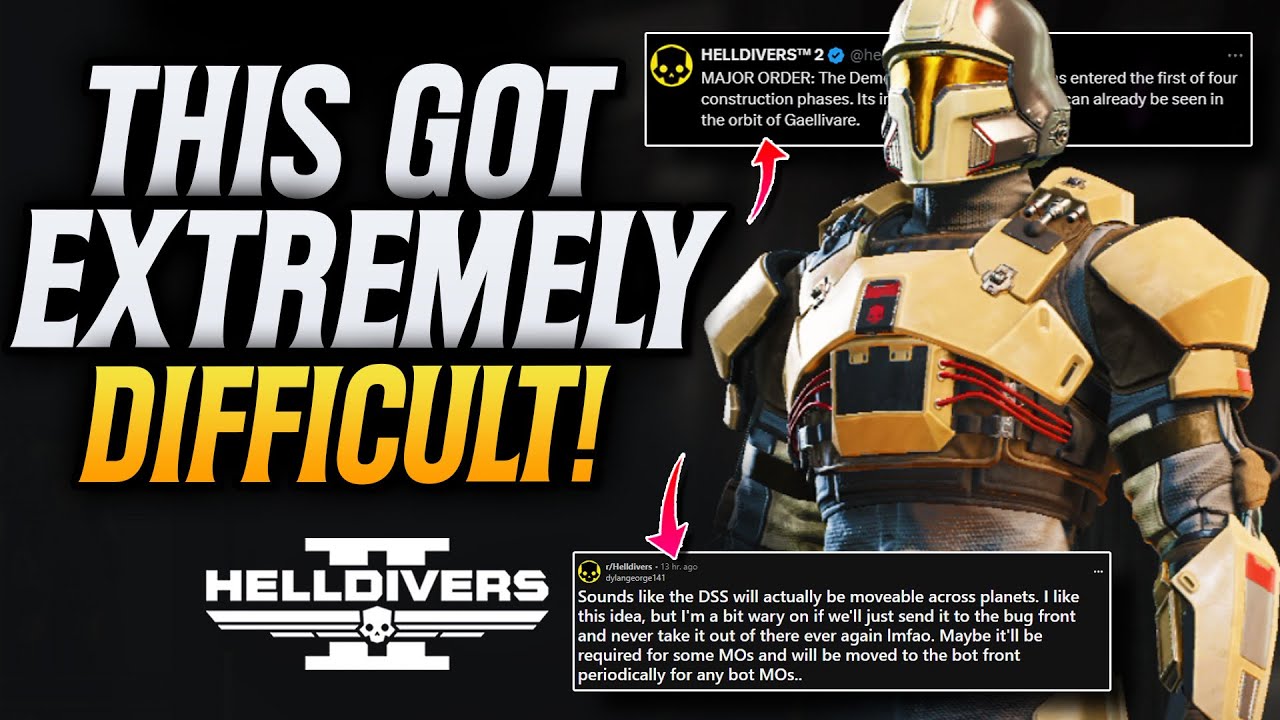 Helldivers 2 Just Got Loads Harder This One Is Not Going To Be Easy
