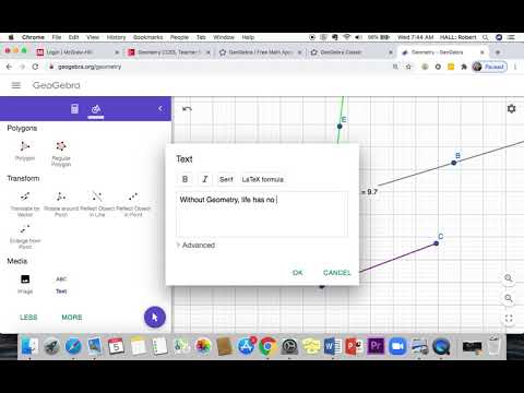 Geogebra Tutorial Youtube