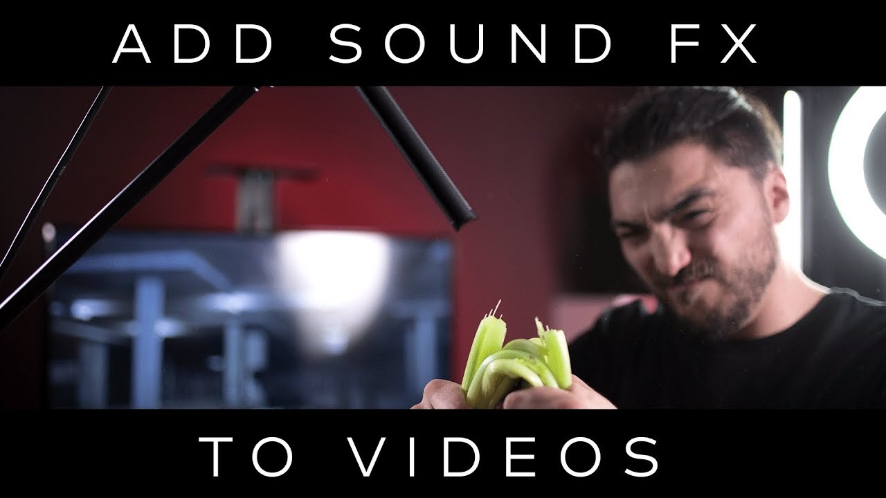 How To Add Sound Fx To Video Youtube