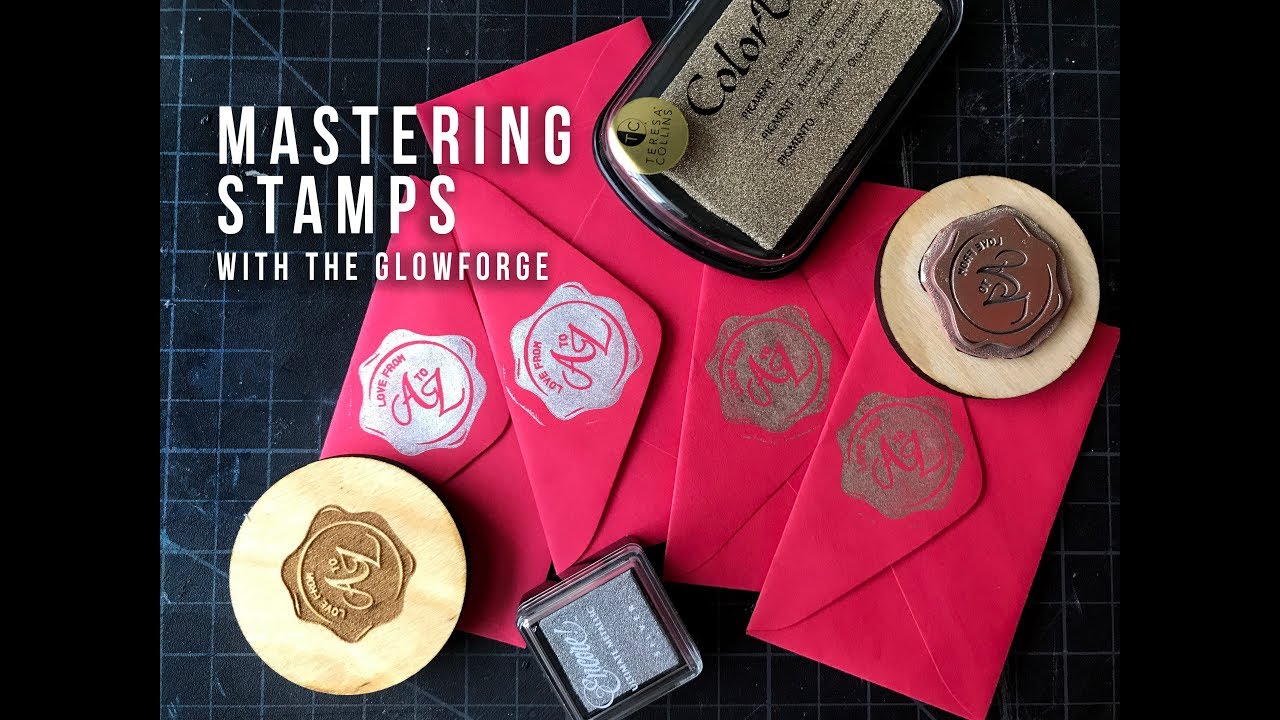 Creating Stamps With The Glowforge Youtube