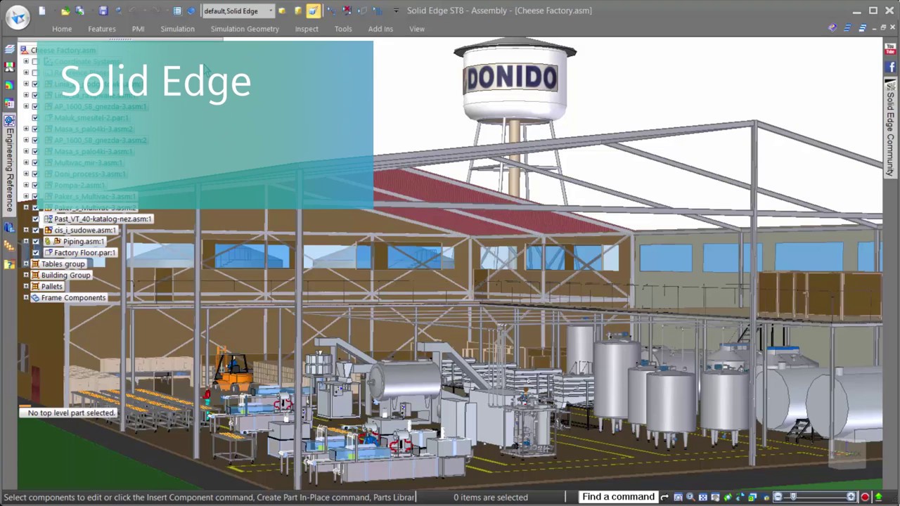 Solid Edge Large Assemblies Youtube