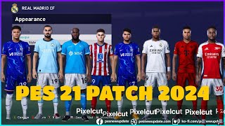 Pes 2021 Patch 2024 Option File 2024 2025 Sp21 4 5 Easy Install Mr ...