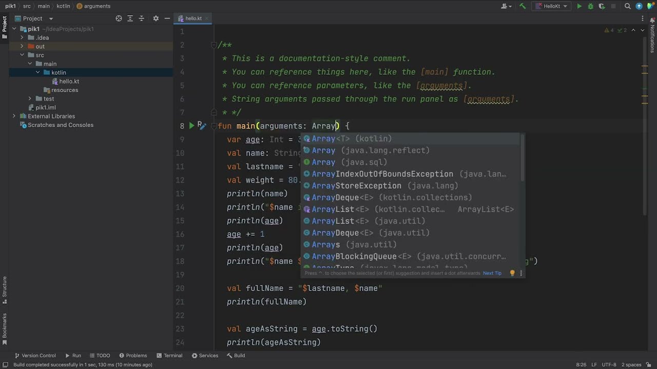 Programming In Kotlin Fundamentals Episode 03 Explore Kotlin