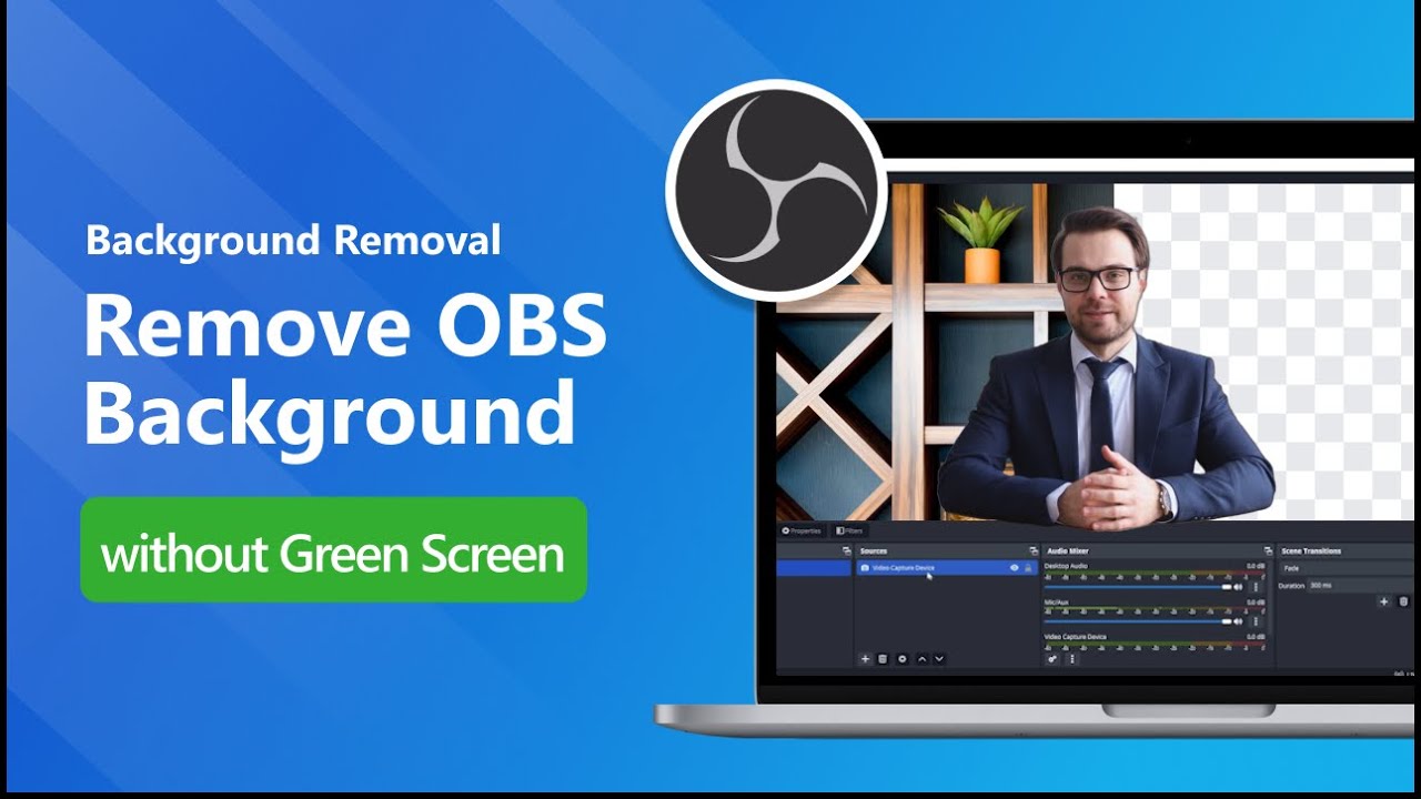 2 Ways Remove Obs Background Without Green Screen Youtube