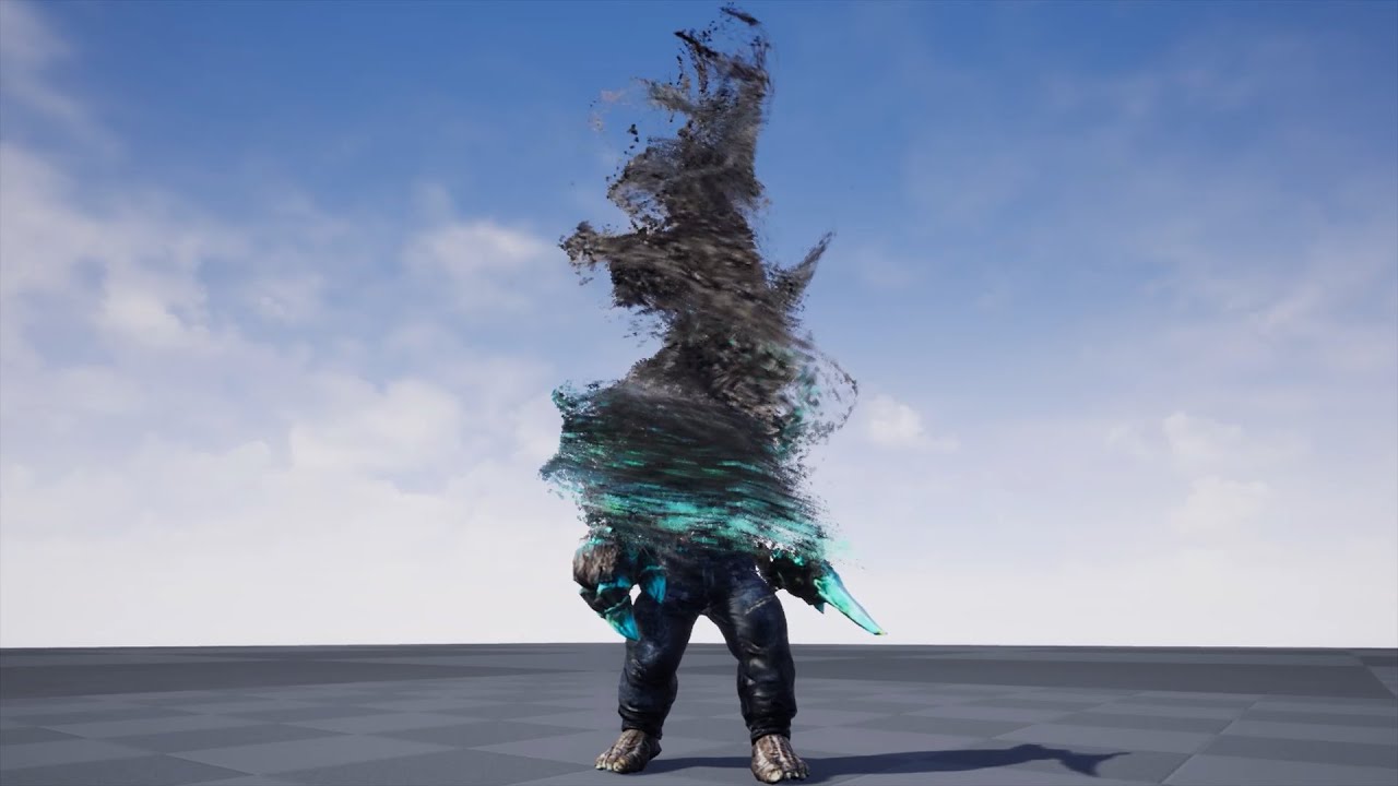 Ue4 Niagara Dissolve Effect Tutorial Youtube