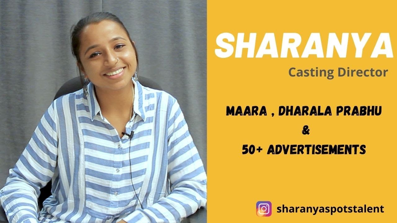 Casting Director Sharanya Maara Dharala Prabhu Talks About Best