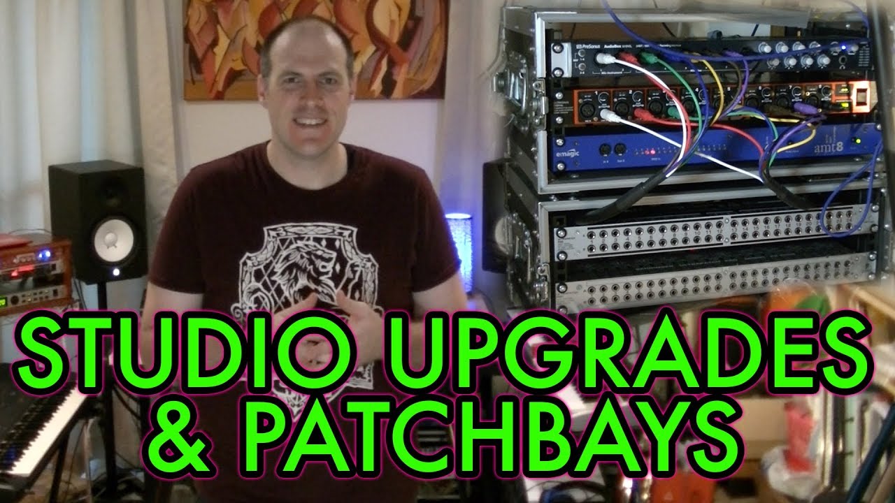 Tutorial Studio Upgrades Installing Patchbays Youtube