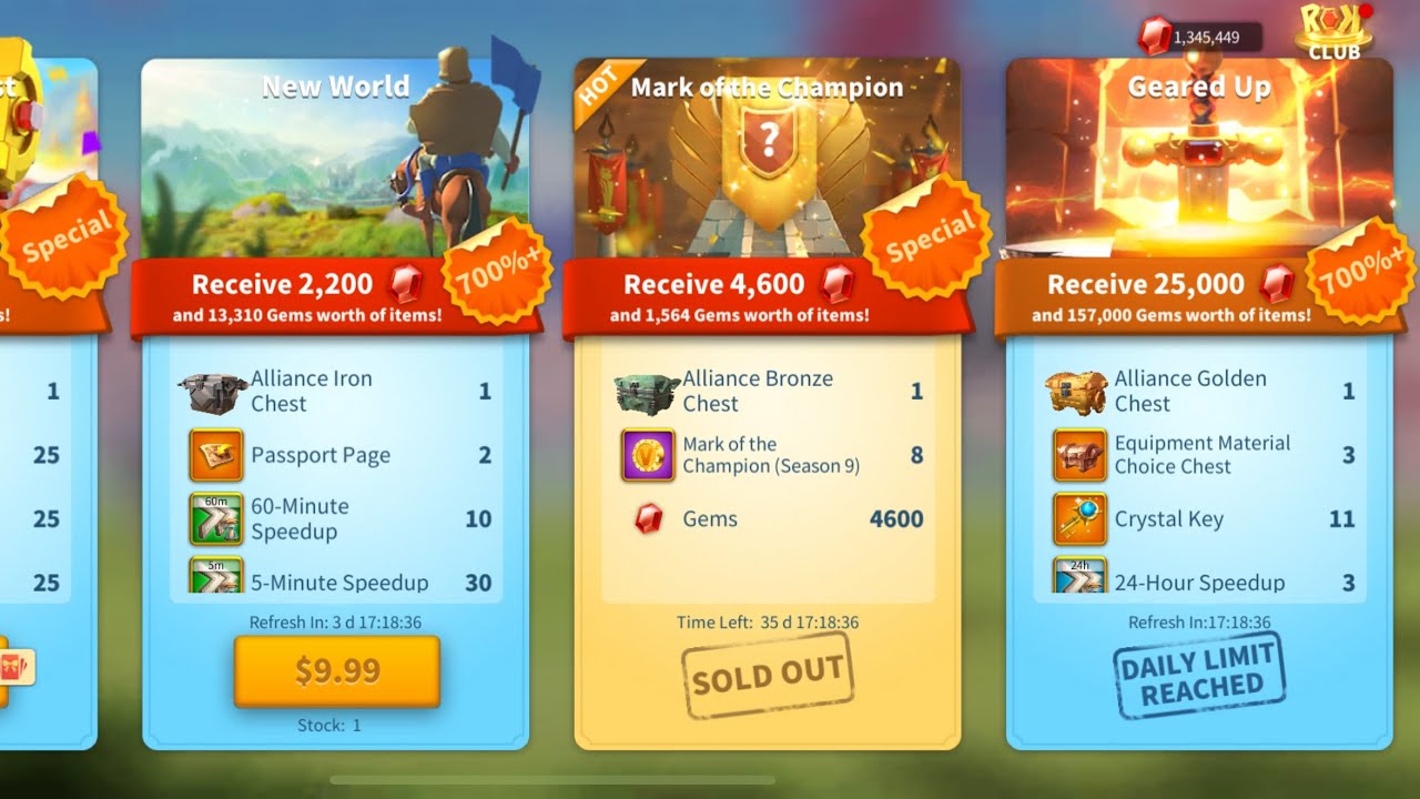 Rise Of Kingdoms Maxing Geared Up Bundle Youtube