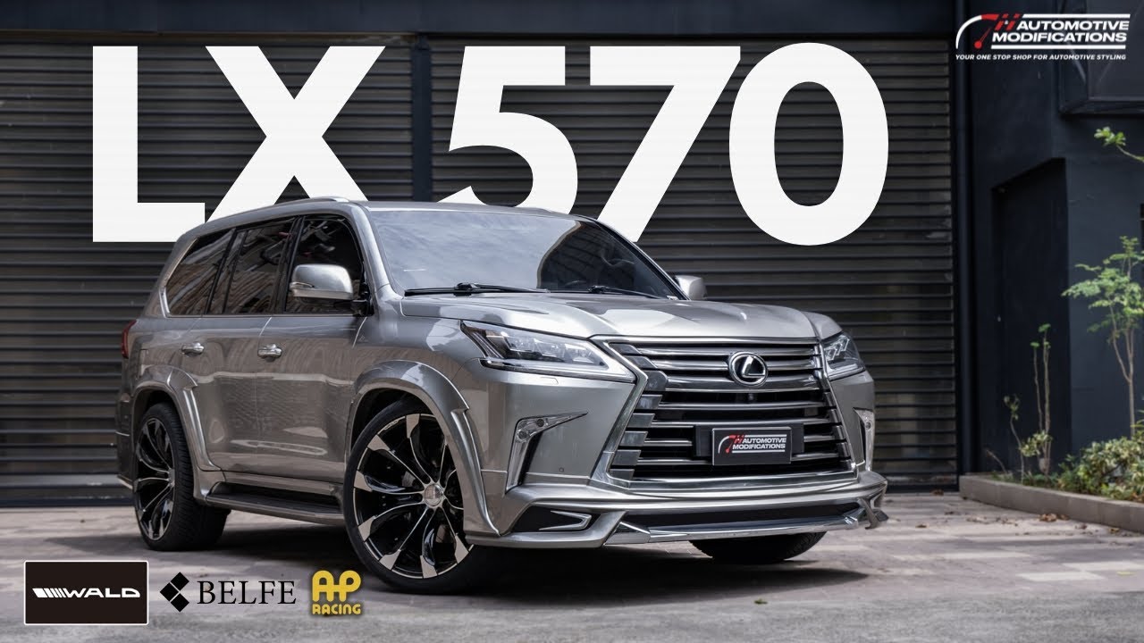 Luxury Meets Power Lexus Lx570 Wald Edition Bodykit Wheels Youtube