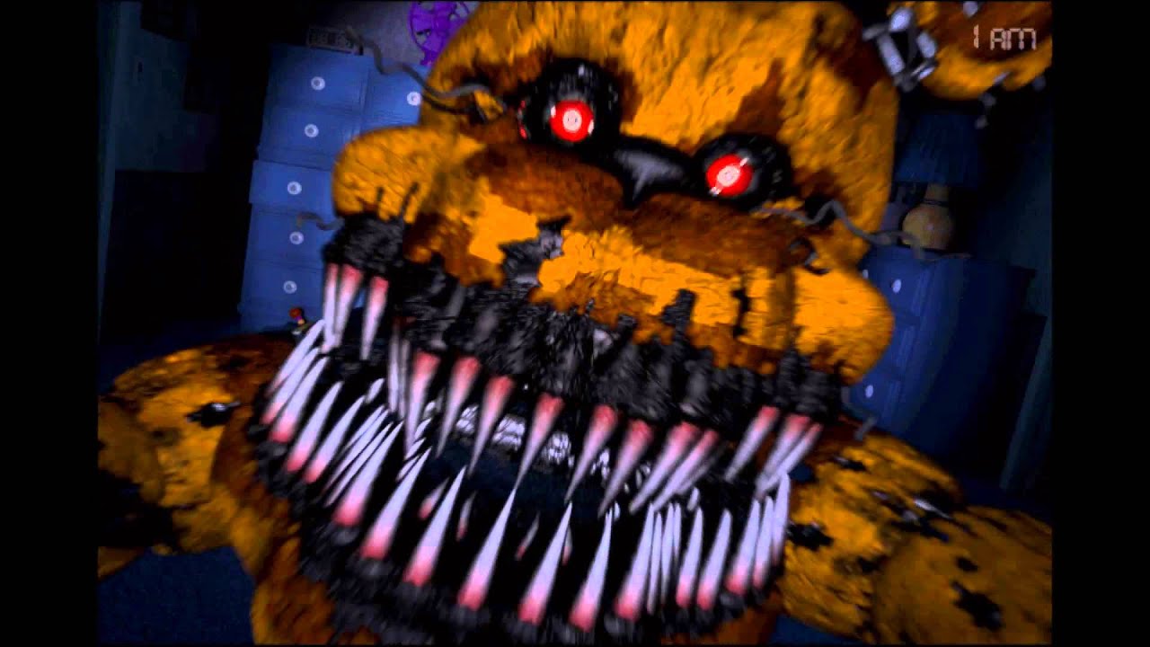 Fnaf 4 Episode 5 Nightmare Golden Fredbear Freddy Youtube