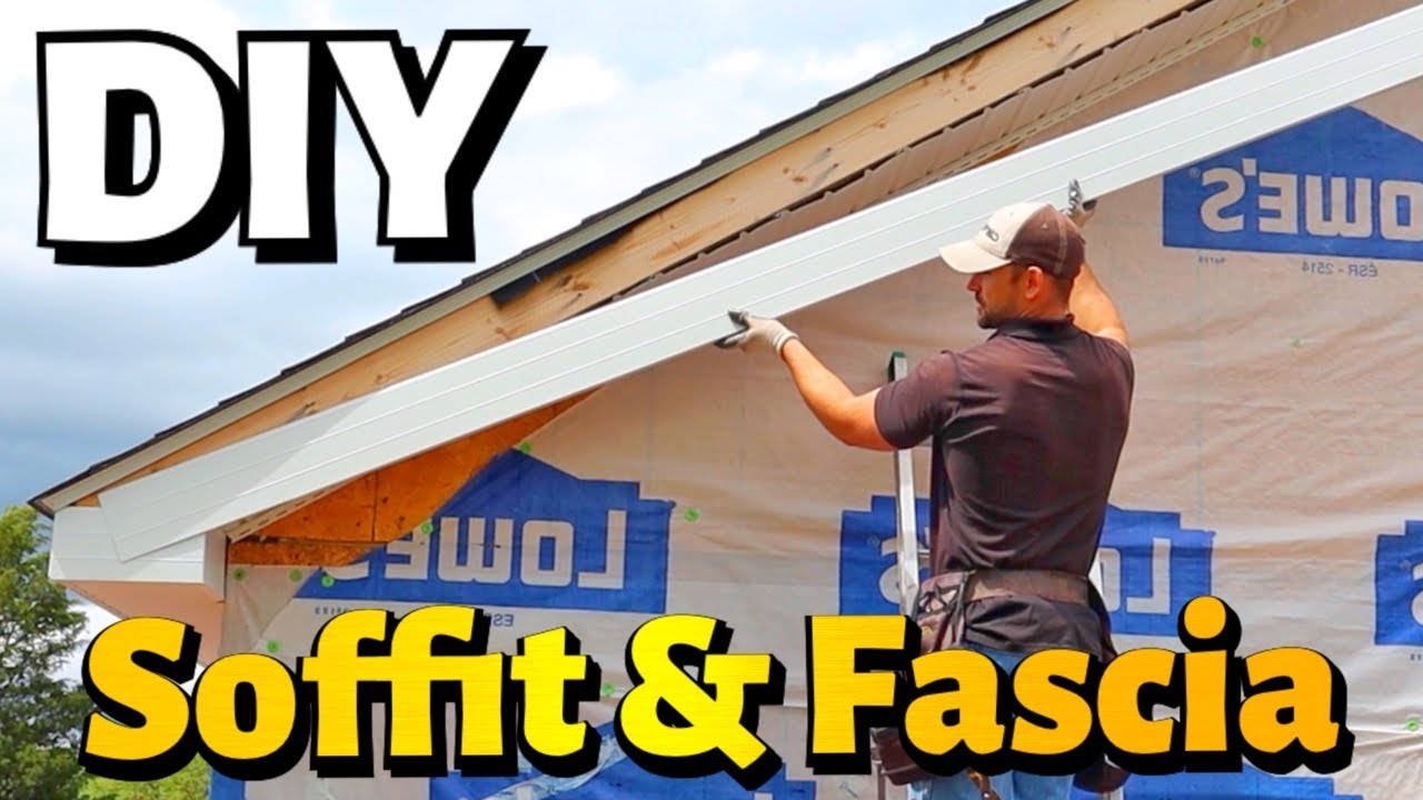 How To Install Soffit And Fascia Youtube