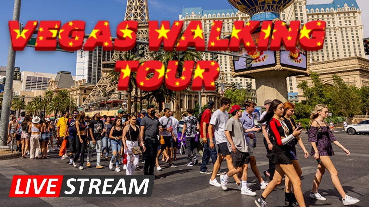 Strip Walk Las Vegas Youtube