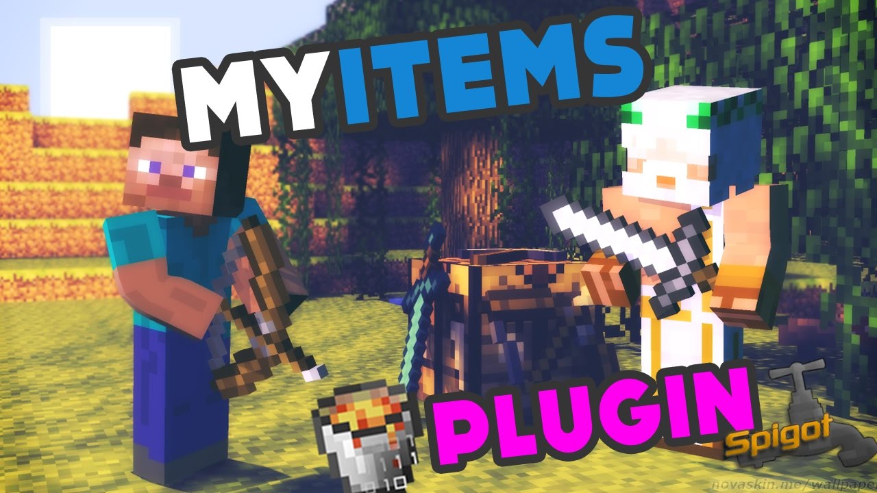 Minecraft Plugin Tutorial Myitems Youtube