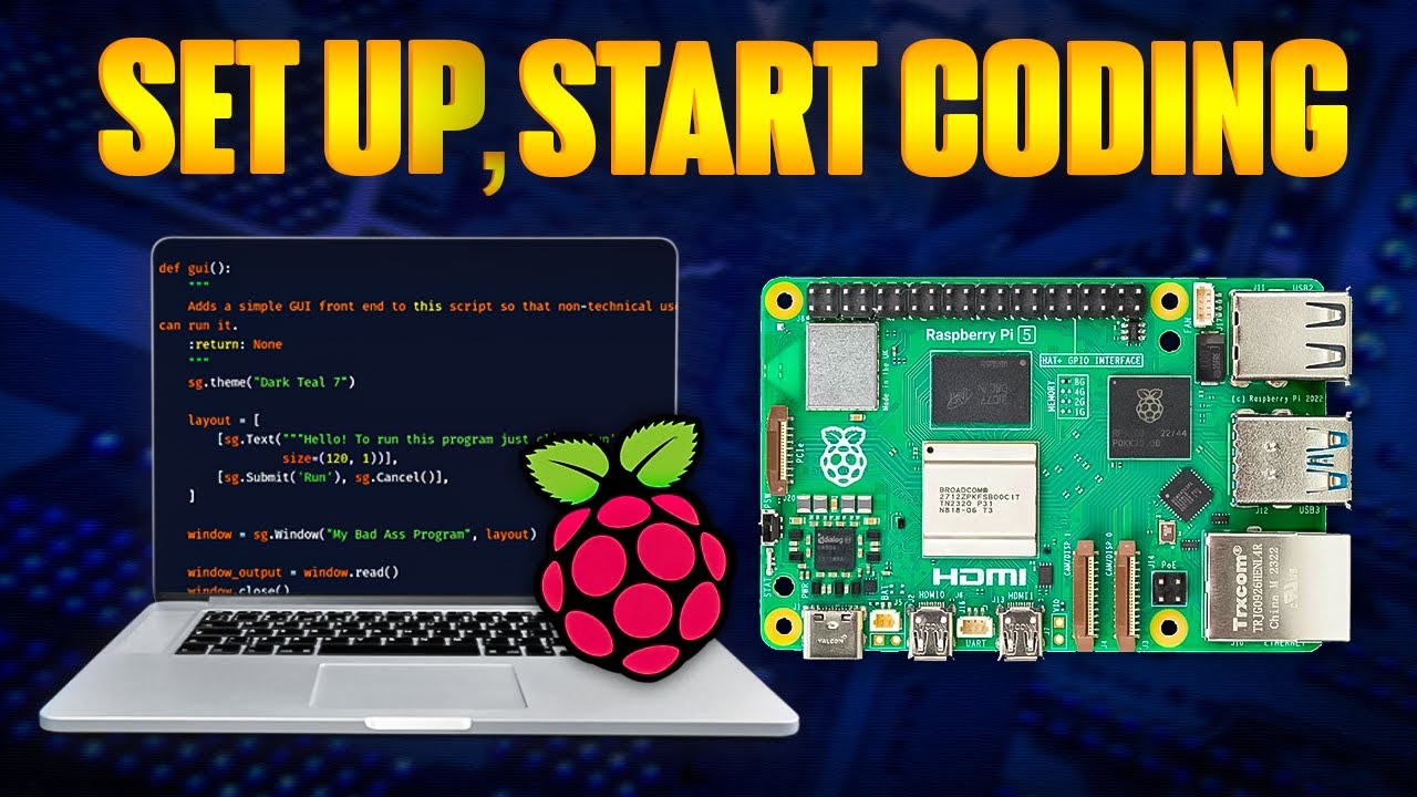 How To Setup Your Raspberry Pi Coding Environment Youtube