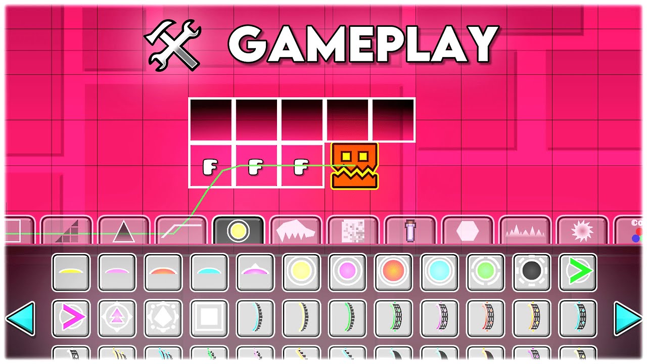 Geometry Dash 2 2 Editor Guide Gameplay Animated Objects 3 Youtube
