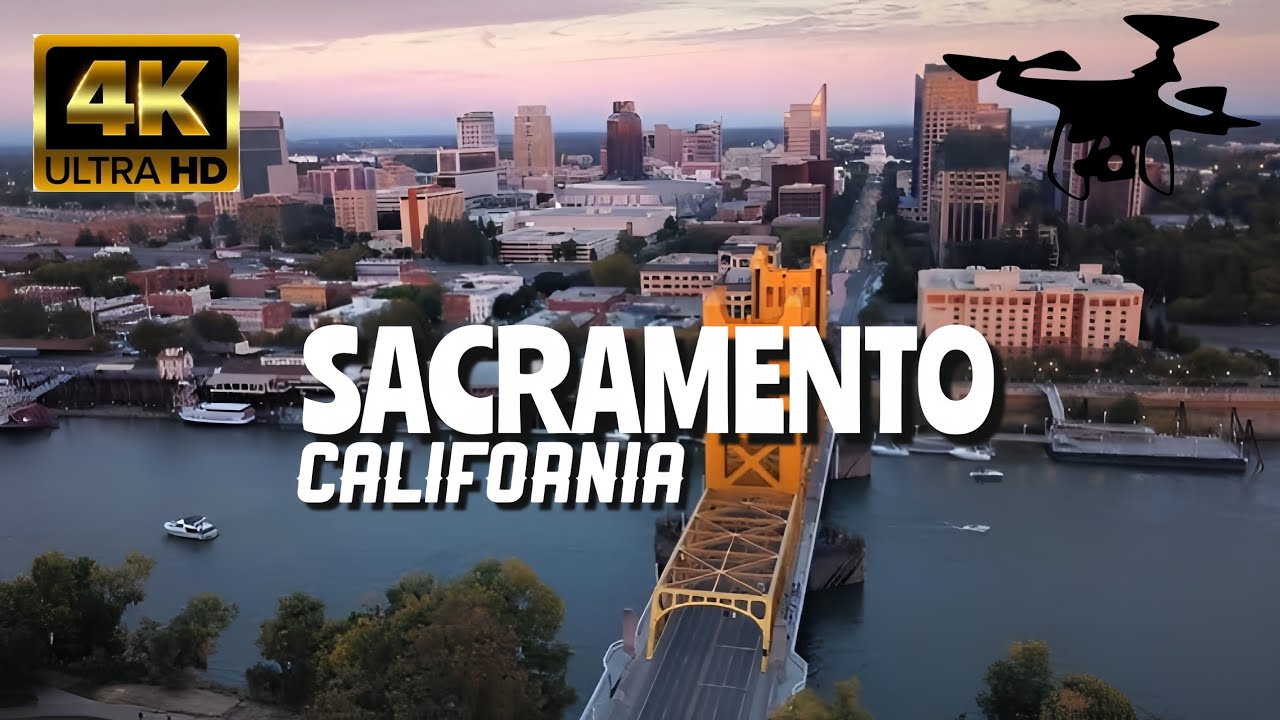 Sacramento California In 4k By Drone Amazing View Of Sacramento