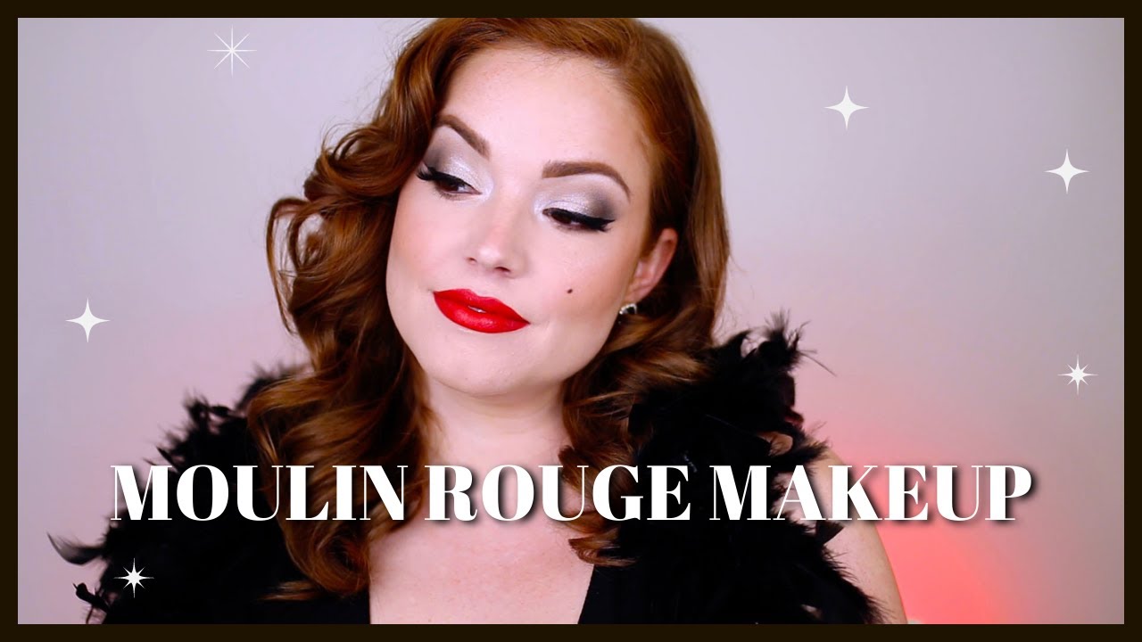 Moulin Rouge Inspired Makeup Tutorial Youtube
