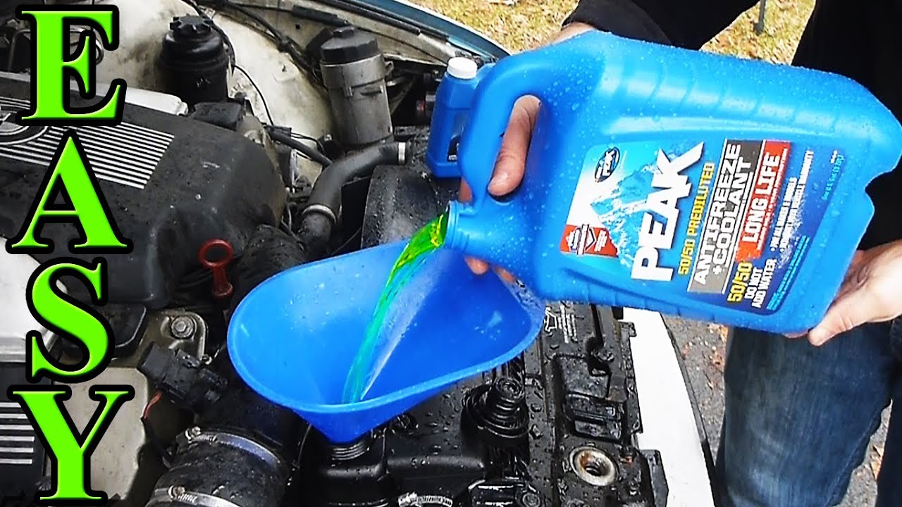 How To Quick Flush Your Cars Cooling System Youtube