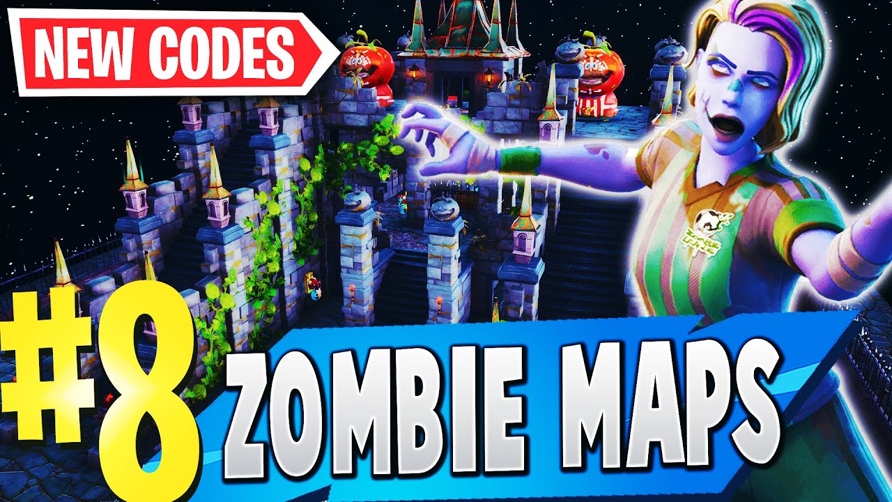 Top 8 Most Fun Zombie Creative Maps In Fortnite Fortnite Zombie Map