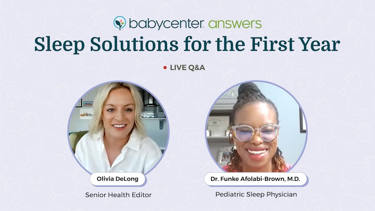 Babycenter Answers Sleep Solutions For The First Year Youtube