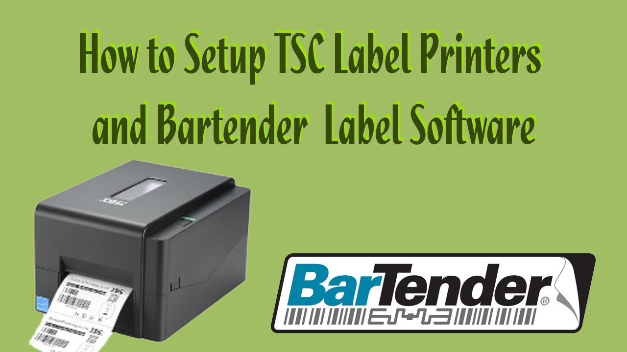 Bartender Software Label Printing At Wendell Espinoza Blog