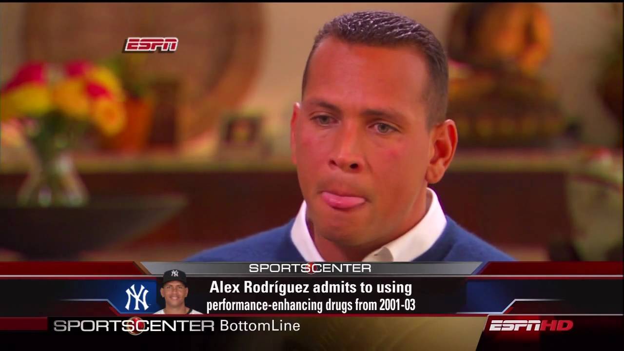 Espn Sportscenter Alex Rodriguez Interviewed By Peter Gammons Part 1 4
