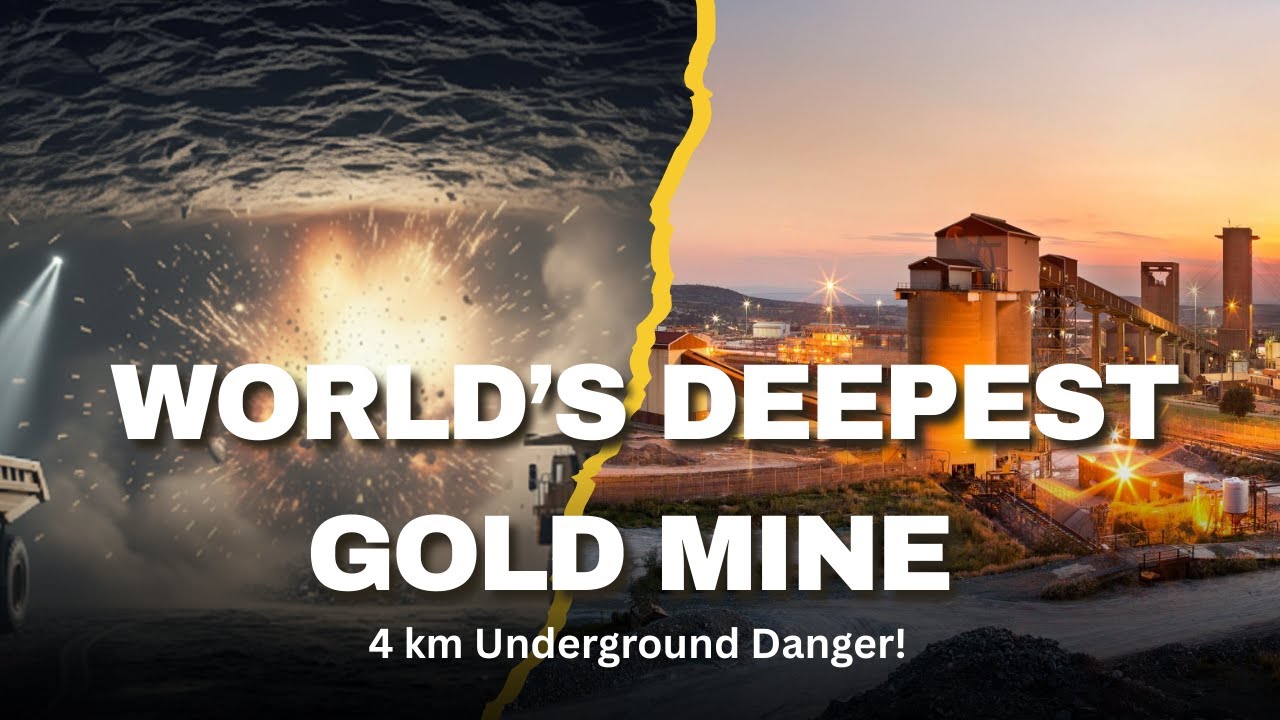 Inside The World S Deepest Gold Mine 4 Km Underground Danger