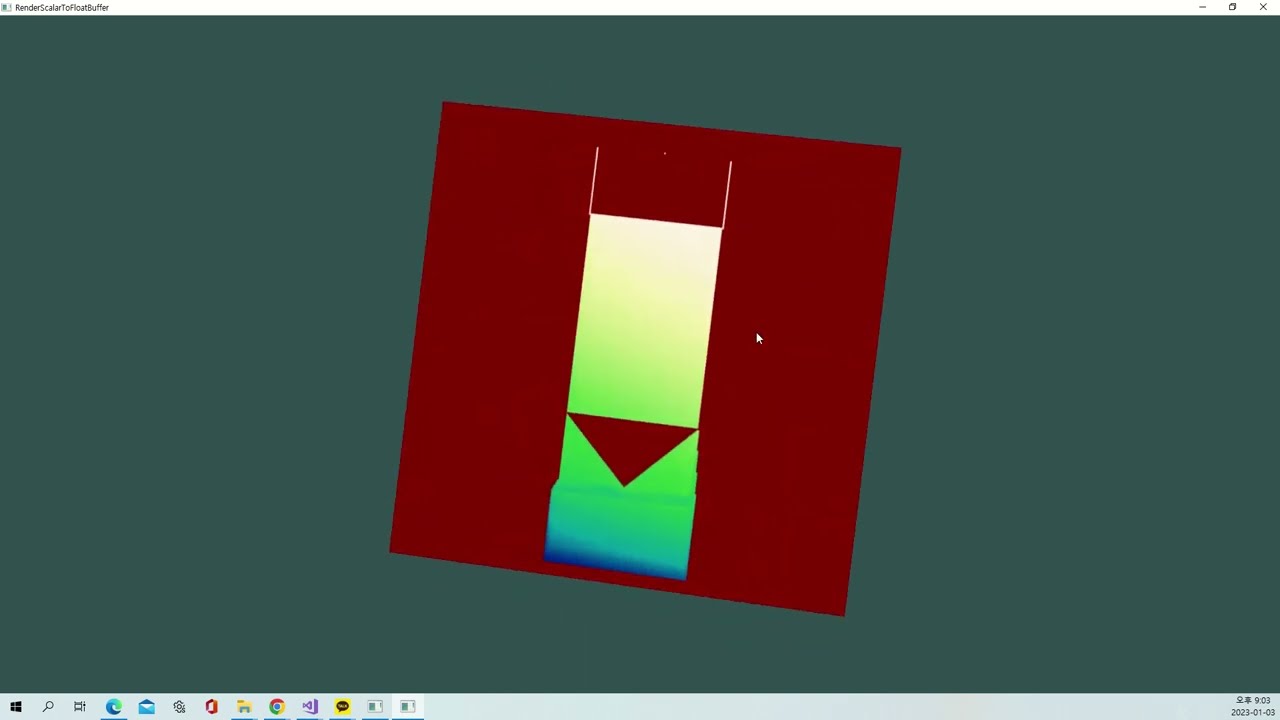 C Vtk Example Renderscalartofloatbuffer Youtube