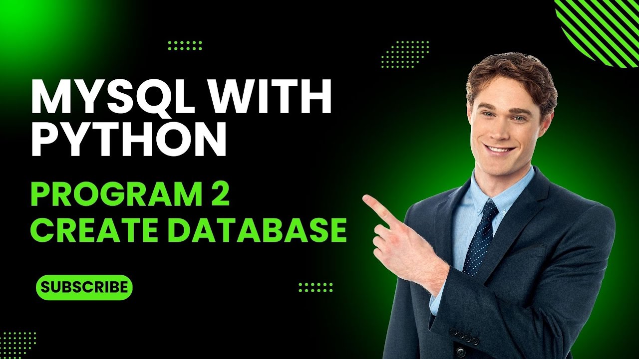 02 Create Database Create Database In Python Using Mysql Mysql