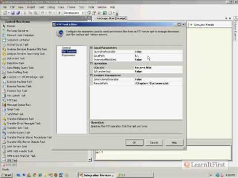 SQL Server Dev Ops: SSIS FTP task downloading files
