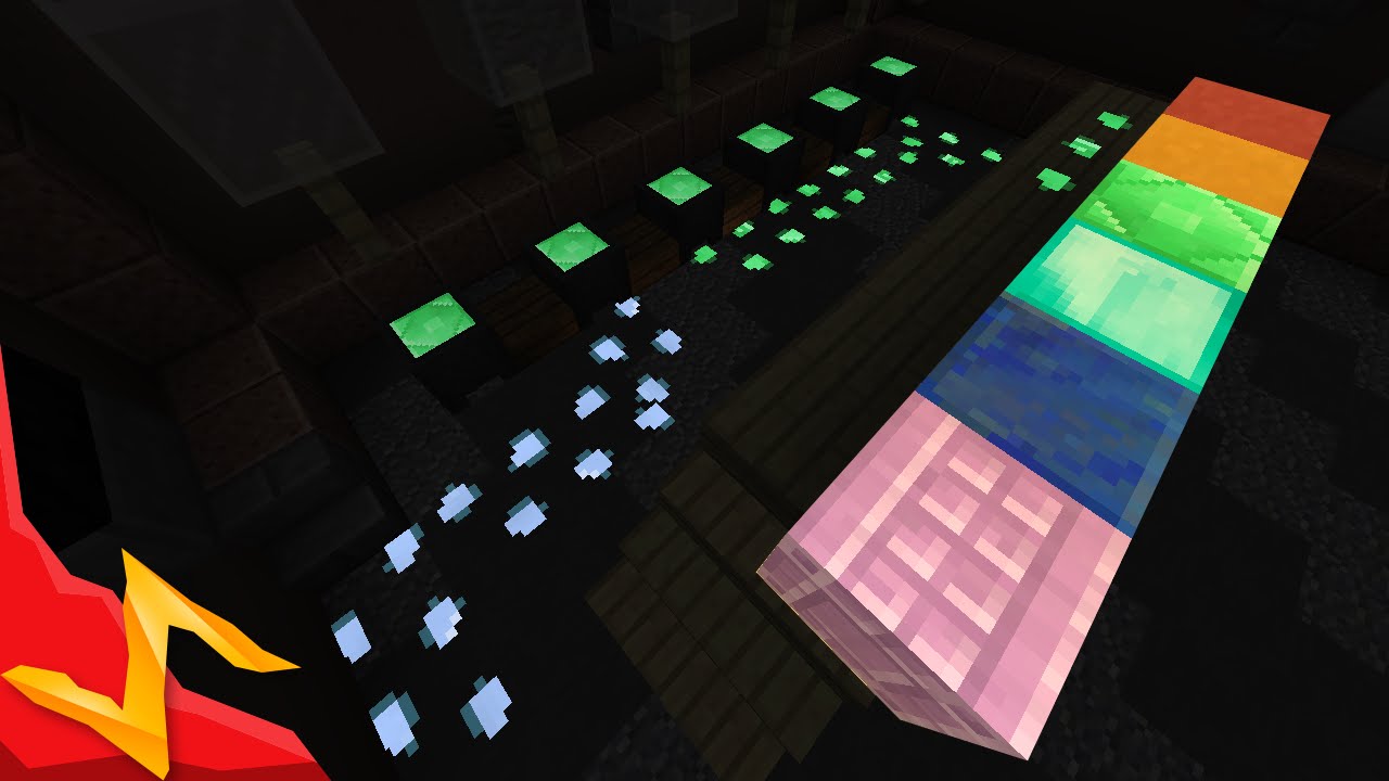 Minecraft Glow In The Dark Blocks Youtube