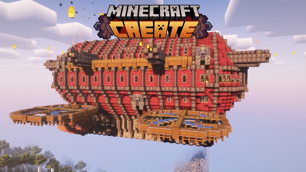 Airship Minecraft Schematics Imperial Ironclad Airship Minecraft Map