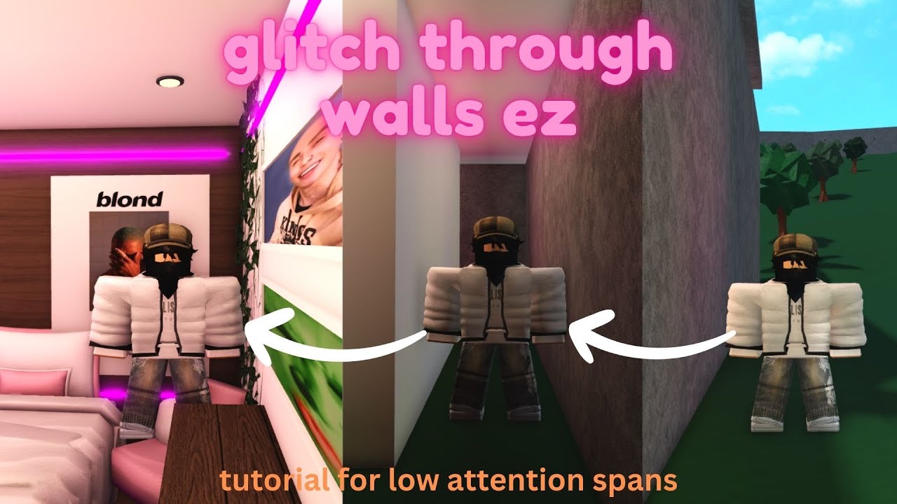 How To Glitch Through Walls In Bloxburg New 2025 Tutorial Youtube