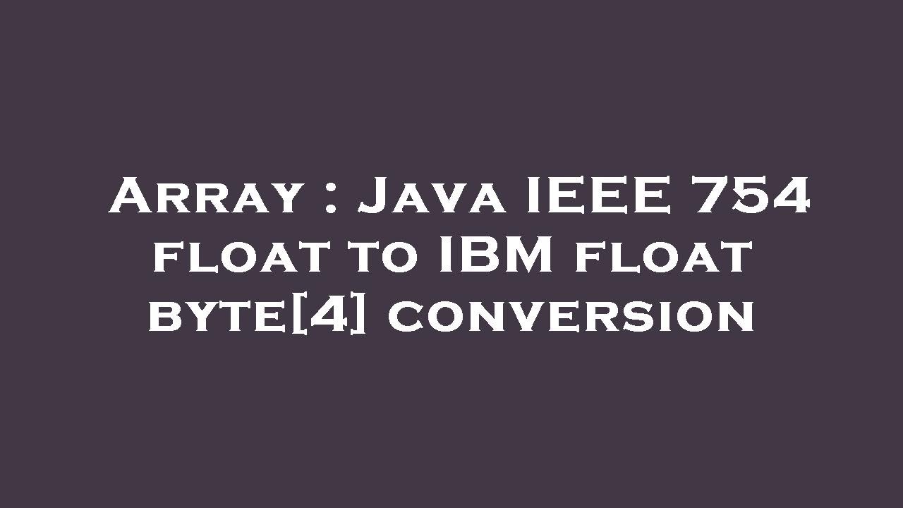 Define Float Array In Java At Regina Tate Blog