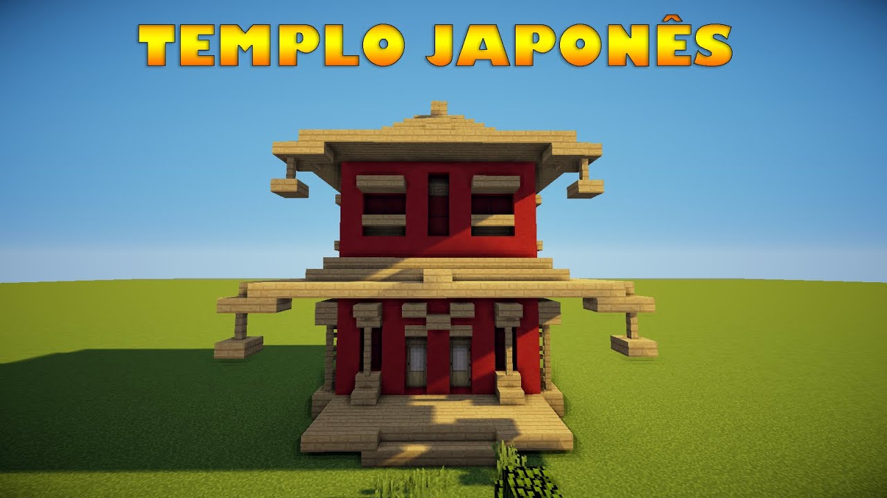 Minecraft Como Construir Um Templo Japonês Youtube
